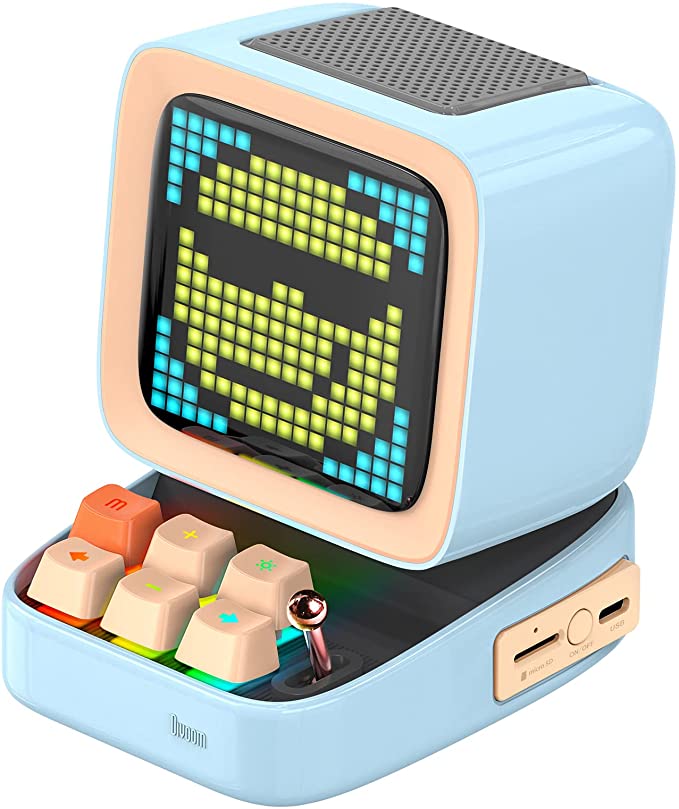 Divoom Ditoo Retro Pixel Art Game Bluetooth Speaker with 16X16 LED App – PeachImports