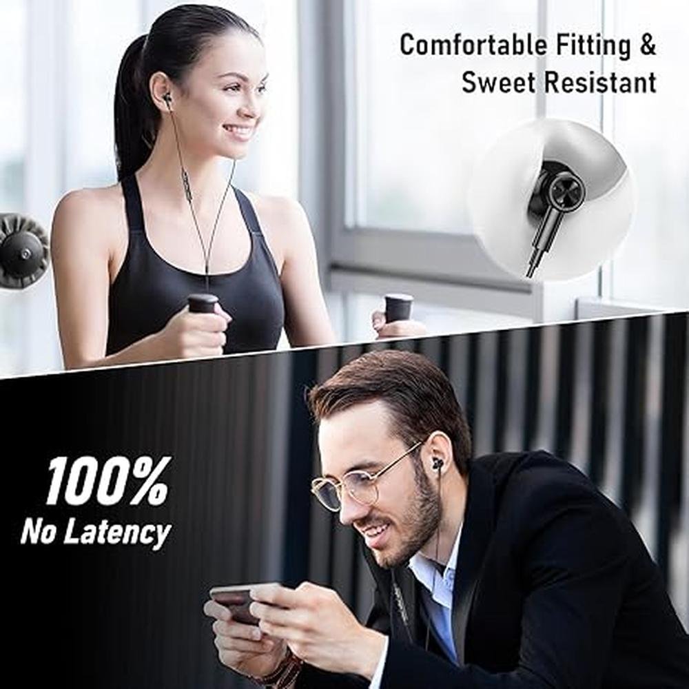USB C Earbuds for Fire Max 11, Magnetic Headphone Wired for Samsung Ga ...
