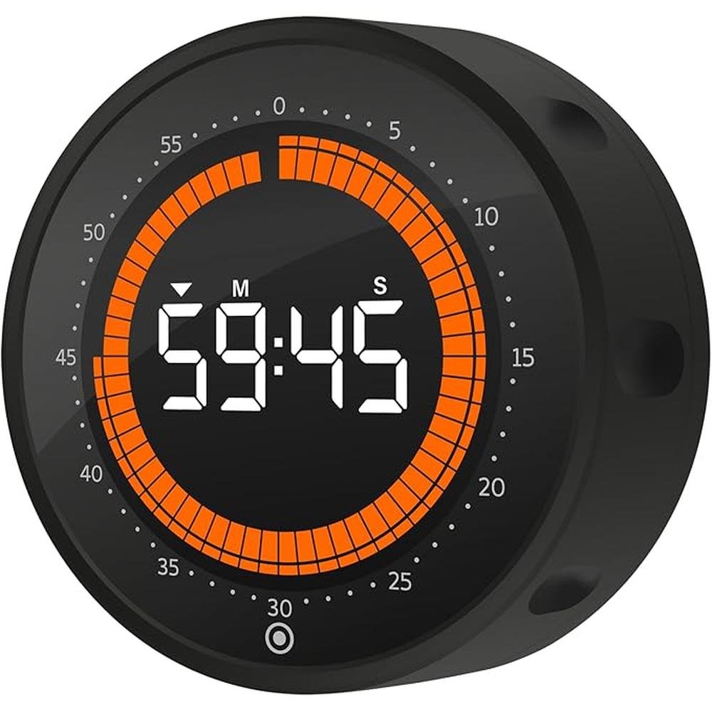 Digital Visual Timer - 60 Min Countdown & Countup, Large Screen for Ki ...